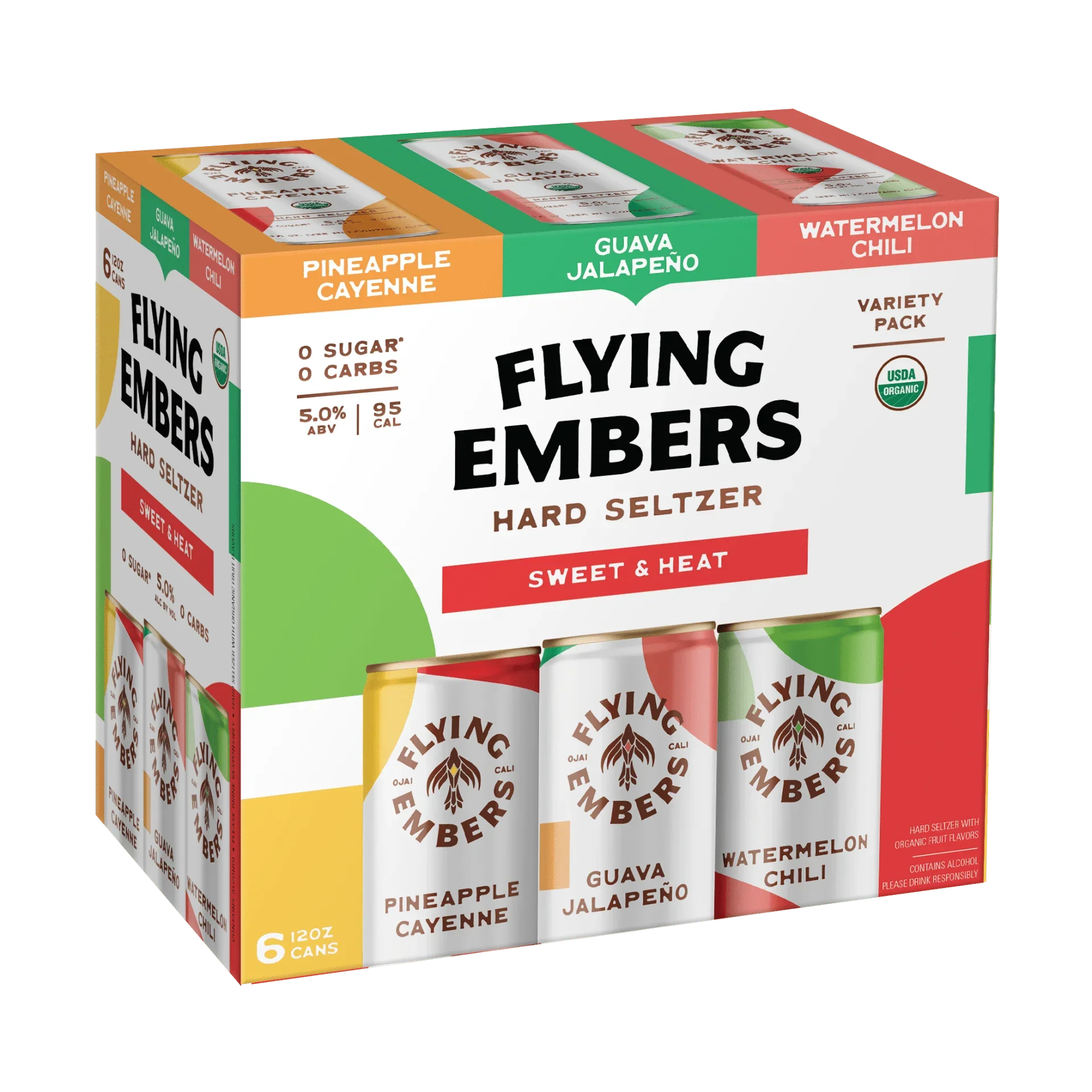 Flying Embers Sweet & Heat Hard Seltzer - 6pk – Sipsy